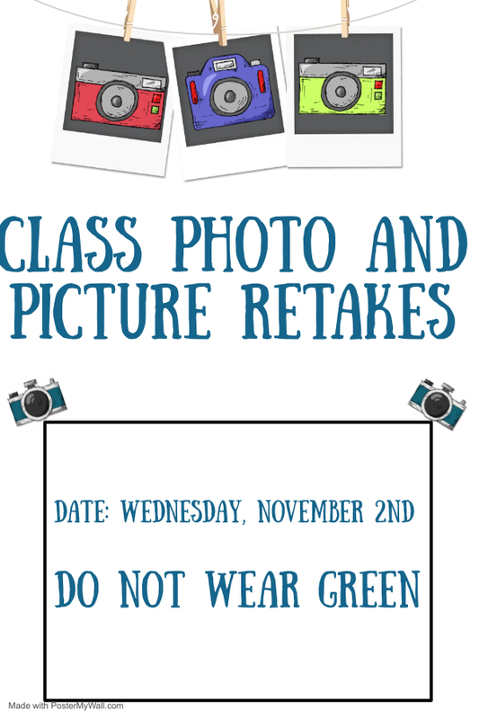 Class Photo and Picture Retake Day | Central Elementary